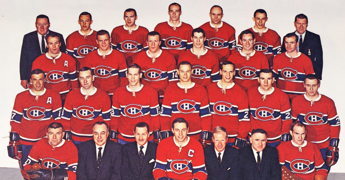 HHOF - Montreal Canadiens: 1964-65 to 1968-69